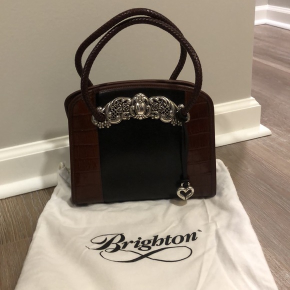 Brighton | Bags | Brighton Womens Vintage Leather Handbag | Poshmark